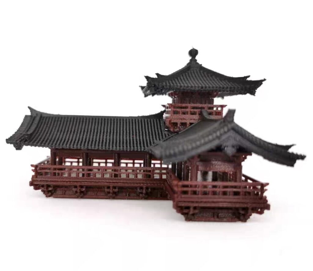 A1-3D Printed Miniature Ancient Building model - Mugen Woong Studio