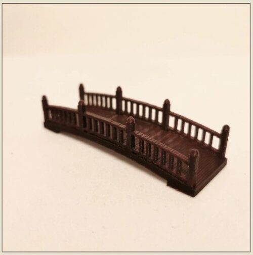 A9-3D Printed Miniature Ancient Bridge model - Mugen Woong Studio
